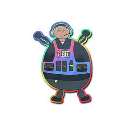 Poorly Drawn Ava (Holo) Sticker - CS2 Skins