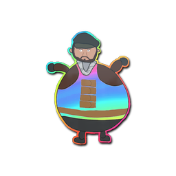 Poorly Drawn Balkan (Holo) Sticker - CS2 Skins