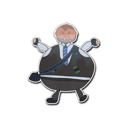 Poorly Drawn Number K Sticker - CS2 Skins