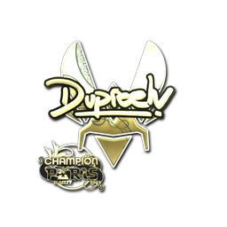 dupreeh (Gold, Champion) | Paris 2023 Sticker - CS2 Skins
