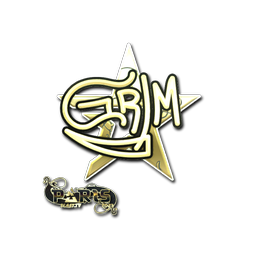 Grim (Gold) | Paris 2023 Sticker - CS2 Skins