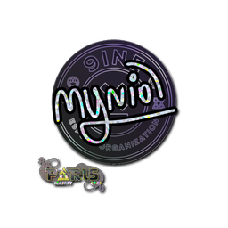 mynio (Glitter) | Paris 2023 Sticker - CS2 Skins