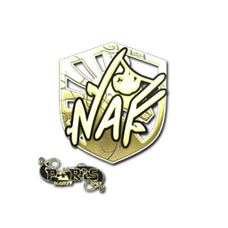 NAF (Gold) | Paris 2023 Sticker - CS2 Skins