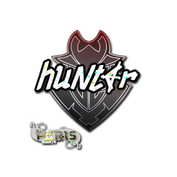 huNter- (Glitter) | Paris 2023 Sticker - CS2 Skins