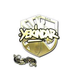 YEKINDAR (Gold) | Paris 2023 Sticker - CS2 Skins