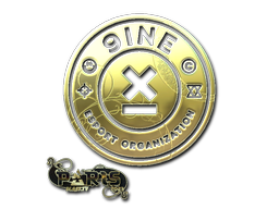 Sticker | 9INE (Gold) | Paris 2023 on GamerPay