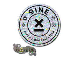 Sticker | 9INE (Glitter) | Paris 2023 on GamerPay