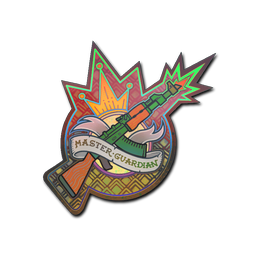 Master Guardian (Holo) Sticker - CS2 Skins