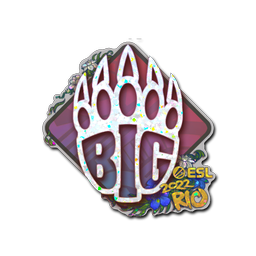 BIG (Glitter) | Rio 2022 Sticker - CS2 Skins