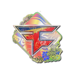 FaZe Clan (Holo) | Rio 2022 Sticker - CS2 Skins