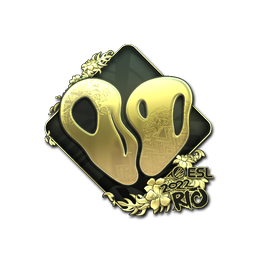 00 Nation (Gold) | Rio 2022 Sticker - CS2 Skins