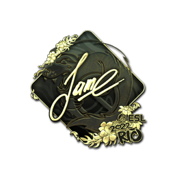 Jame (Gold) | Rio 2022 Sticker - CS2 Skins