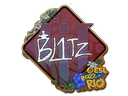 Sticker | BLitz (Glitter) | Rio 2022 - Buy, Sell And Trade On DMarket