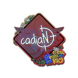 cadiaN (Glitter) | Rio 2022 Sticker - CS2 Skins