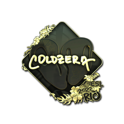 coldzera (Gold) | Rio 2022 Sticker - CS2 Skins