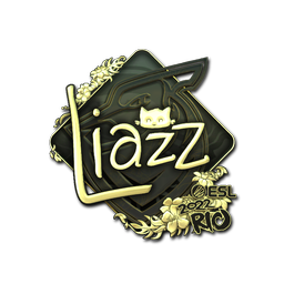 Liazz (Gold) | Rio 2022 Sticker - CS2 Skins