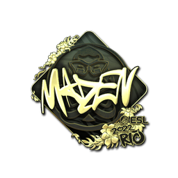 maden (Gold) | Rio 2022 Sticker - CS2 Skins
