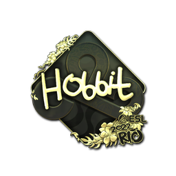 Hobbit (Gold) | Rio 2022 Sticker - CS2 Skins