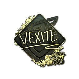 vexite (Gold) | Rio 2022 Sticker - CS2 Skins