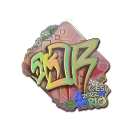 sk0R (Holo) | Rio 2022 Sticker - CS2 Skins