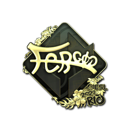 fer (Gold) | Rio 2022 Sticker - CS2 Skins