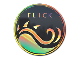 Sticker | Ocean Sunset Flick (Holo) on GamerPay