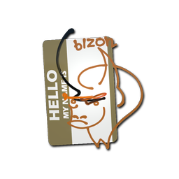 Hello PP-Bizon Sticker - CS2 Skins