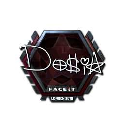Dosia (Foil) | London 2018 Sticker - CS2 Skins