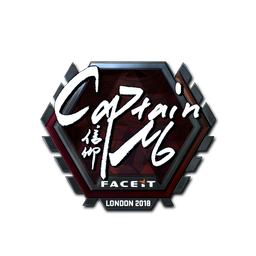 captainMo (Foil) | London 2018 Sticker - CS2 Skins