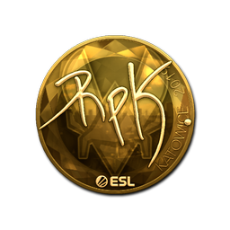 RpK (Gold) | Katowice 2019 Sticker - CS2 Skins