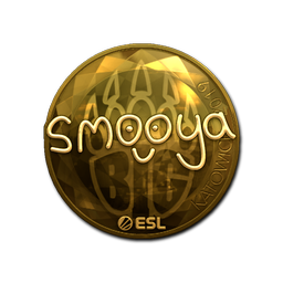 smooya (Gold) | Katowice 2019 Sticker - CS2 Skins