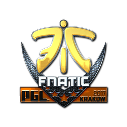 Fnatic (Foil) | Krakow 2017 Sticker - CS2 Skins