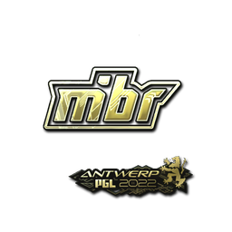 MIBR (Gold) | Antwerp 2022 Sticker - CS2 Skins