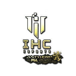 IHC Esports (Gold) | Antwerp 2022 Sticker - CS2 Skins