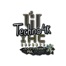 Techno4K | Antwerp 2022 Sticker - CS2 Skins