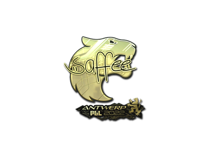 Sticker | saffee (Gold) | Antwerp 2022 CS2 (CS:GO): Buy, Sell and Trade ...