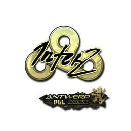 interz (Gold) | Antwerp 2022 Sticker - CS2 Skins