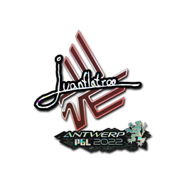 juanflatroo (Glitter) | Antwerp 2022 Sticker - CS2 Skins