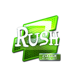 RUSH (Foil) | Atlanta 2017 Sticker - CS2 Skins