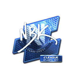 NBK- (Foil) | Atlanta 2017 Sticker - CS2 Skins