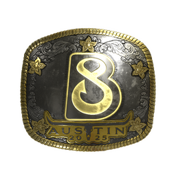 B8 (Gold) | Austin 2025 Sticker - CS2 Skins