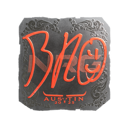 br0 (Foil) | Austin 2025 Sticker - CS2 Skins