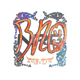 br0 (Holo) | Austin 2025 Sticker - CS2 Skins