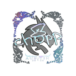 chopper (Holo) | Austin 2025 Sticker - CS2 Skins