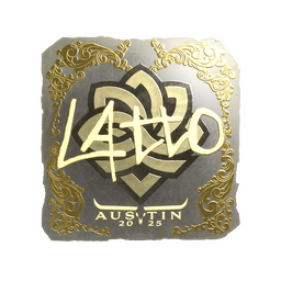 latto (Gold) | Austin 2025 Sticker - CS2 Skins