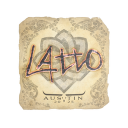 latto | Austin 2025 Sticker - CS2 Skins