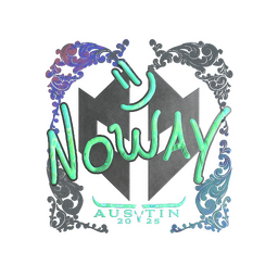 noway (Holo) | Austin 2025 Sticker - CS2 Skins
