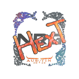 HexT (Holo) | Austin 2025 Sticker - CS2 Skins