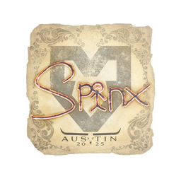 Spinx | Austin 2025 Sticker - CS2 Skins