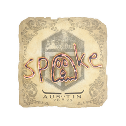spooke | Austin 2025 Sticker - CS2 Skins